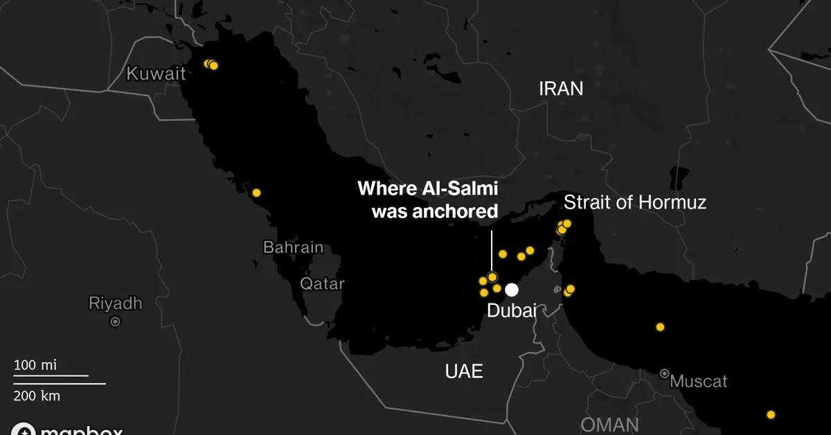 Iran Strikes Fully Laden Kuwait Oil Tanker in Dubai Port