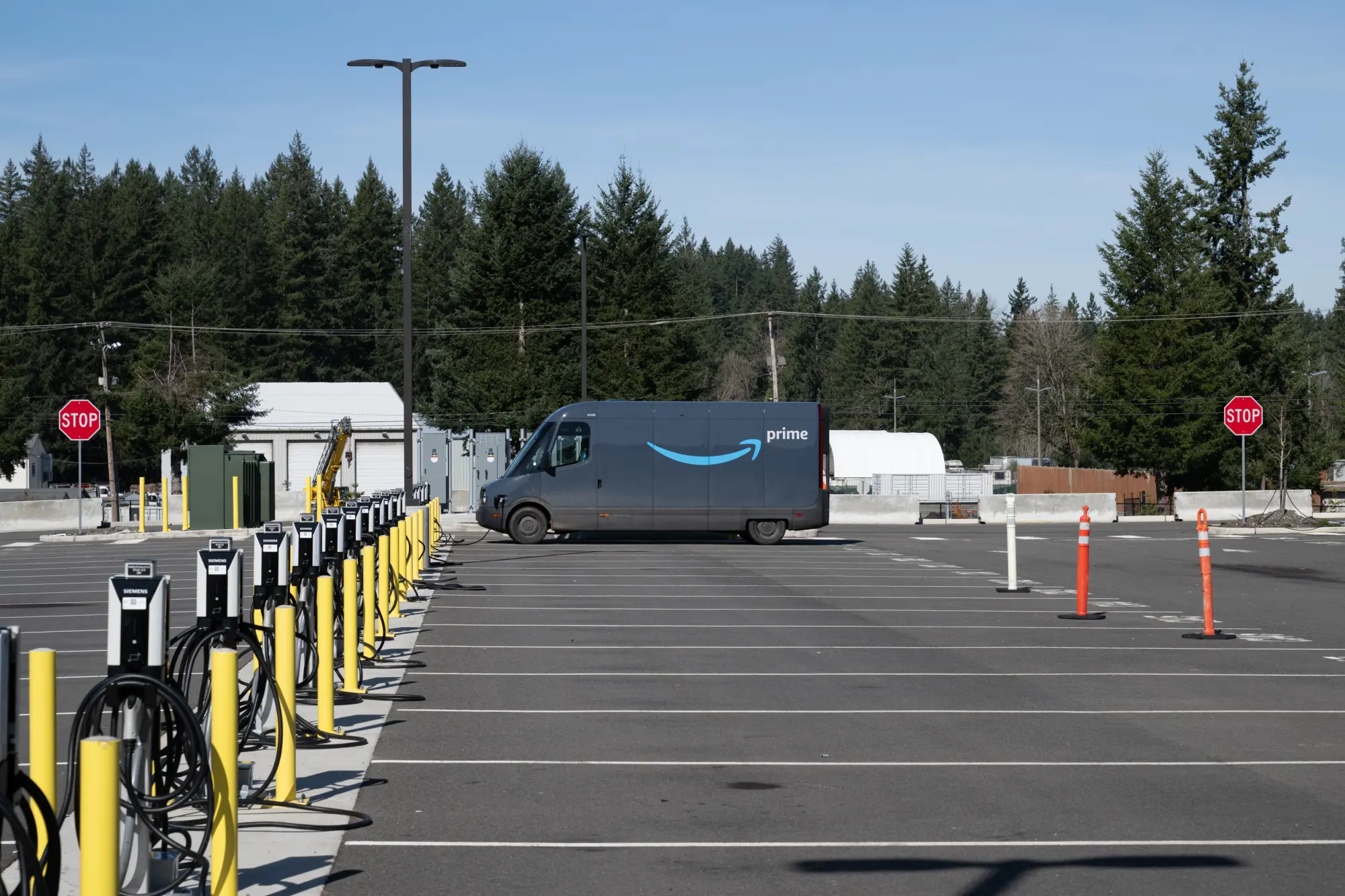 How Amazon Became the Largest Private EV Charging Operator