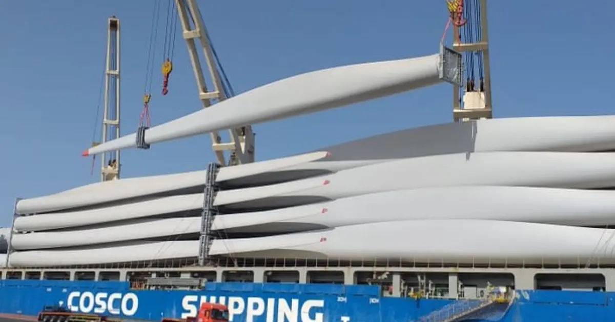 Middle East’s largest wind farm sees arrival of first turbines