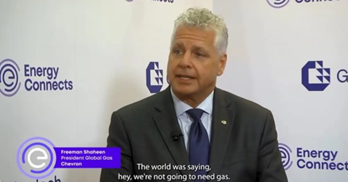 LNG to play a critical role in leading to a lower carbon future
