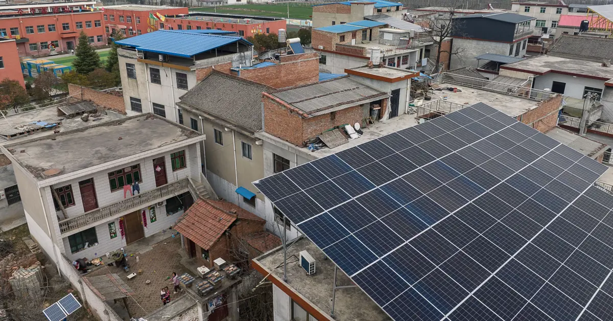 China’s Growth in Large-Scale Solar Exceeded Rooftops Last Year