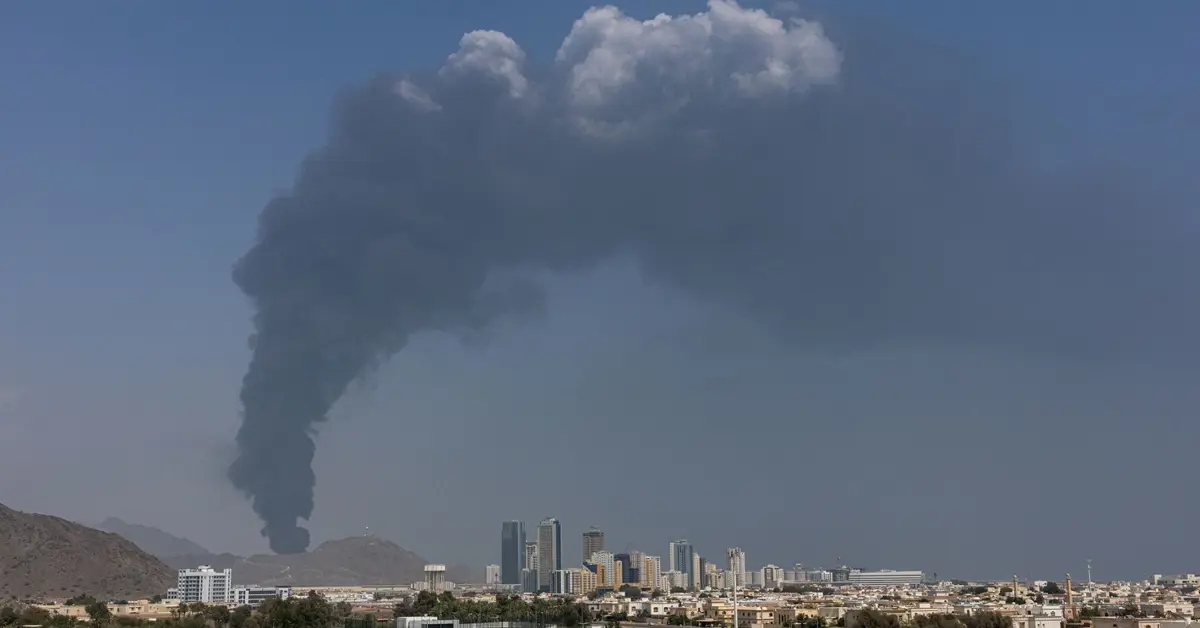 UAE Gas Field Set Ablaze as Iran Strikes Hit Energy Supplies