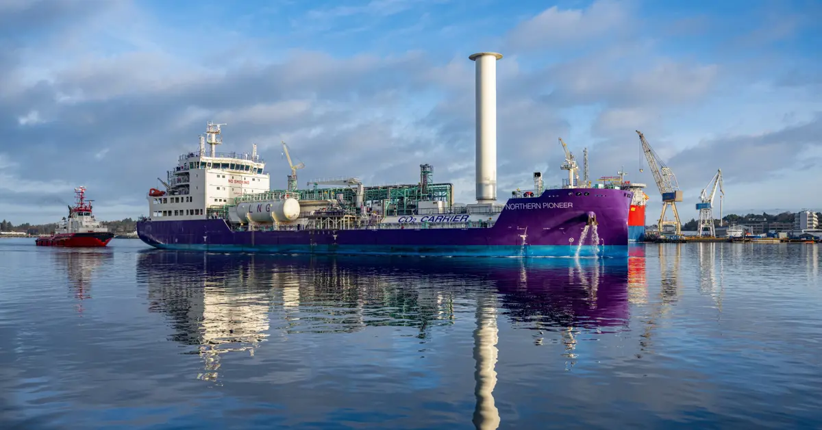 Norway Gets First Ship to Carry Waste Carbon to Undersea Storage