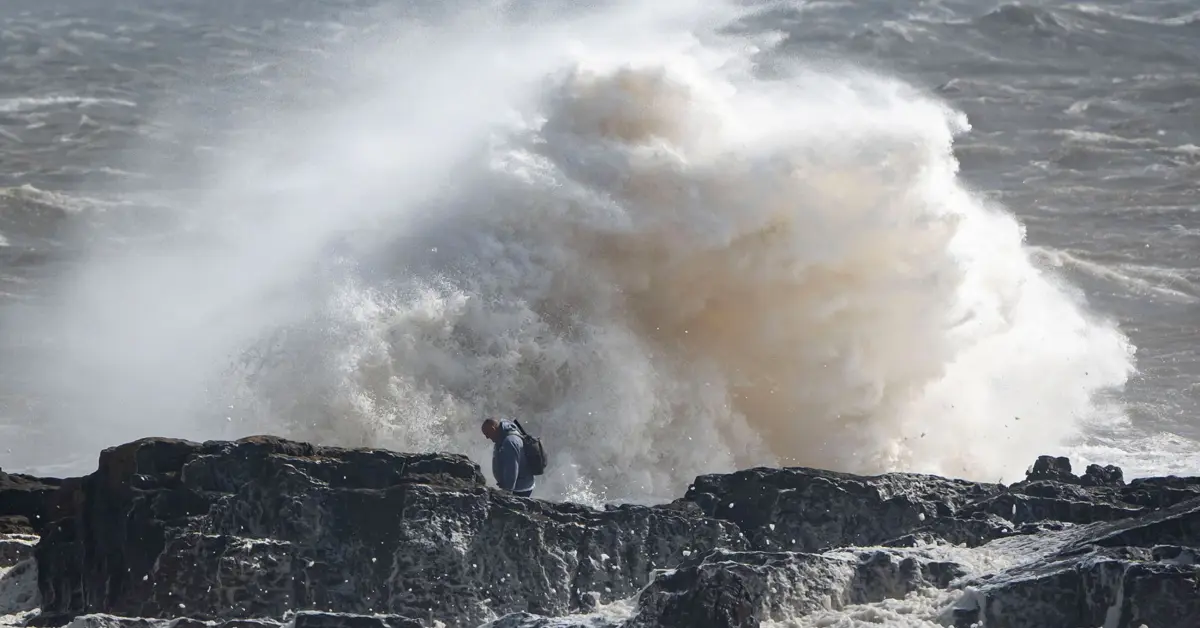 UK Power Slumps Below Zero as Storm Amy Lashes Britain
